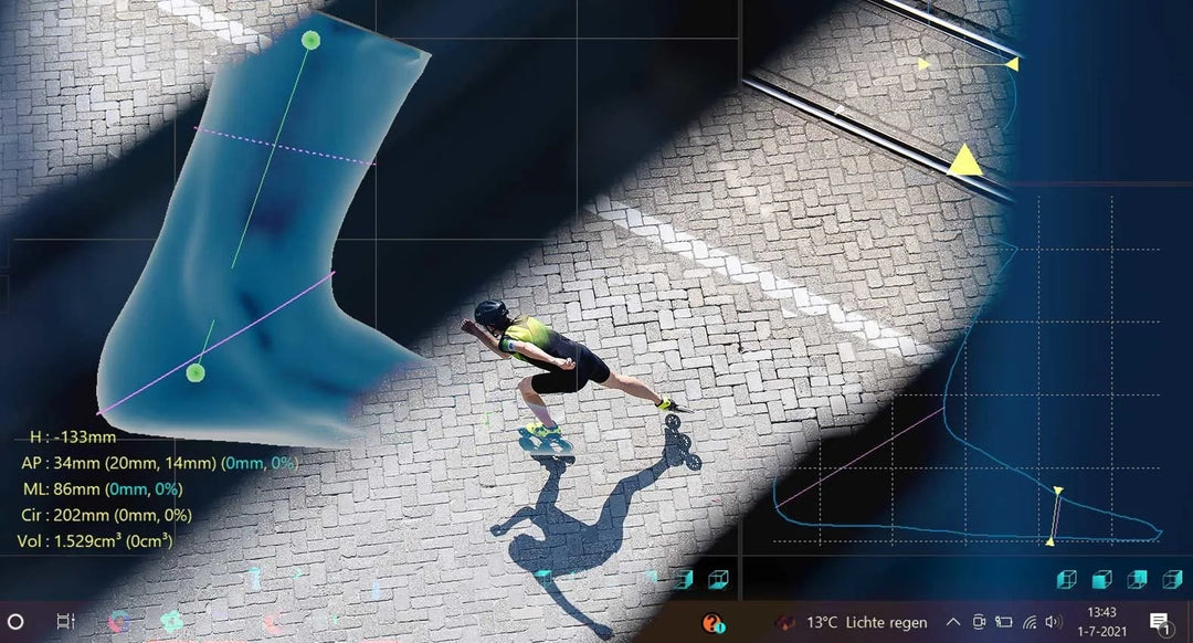 From 3D-scan to a full custom made inline-skate boot in just 6 weeks ...